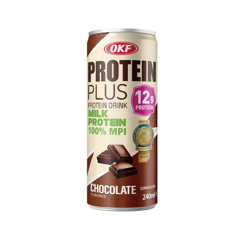 OKF Protein Plus Chocolate 240ml Delivery | Παράγγειλε OKF Protein Plus ...