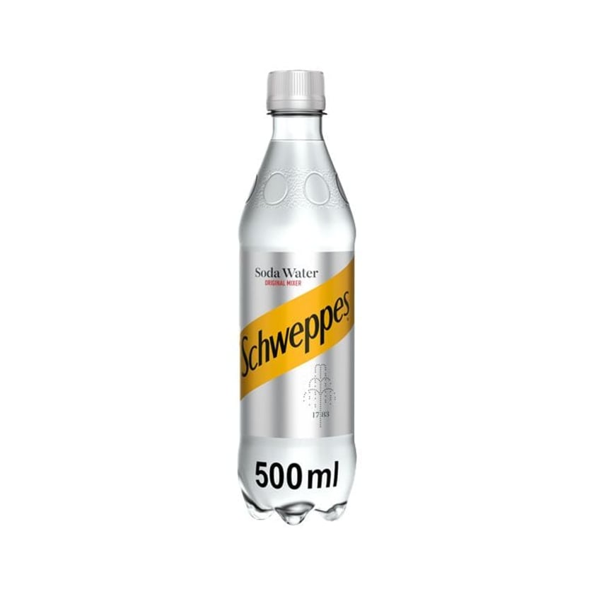 Schweppes Soda Water 500ml Delivery | Παράγγειλε Schweppes Soda Water ...