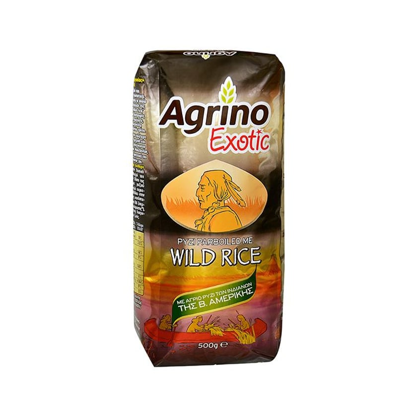 AGRINO Exotic Άγριο Ρύζι Parboiled 500g Delivery | Παράγγειλε AGRINO ...