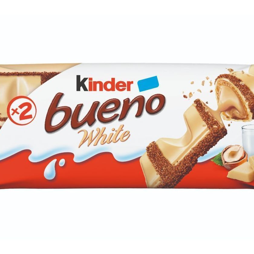 Kinder Bueno Σοκολάτα White 39g Delivery | Παράγγειλε Kinder Bueno ...
