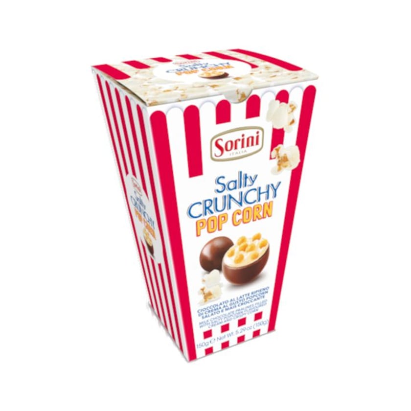 Sorini Σοκολατάκια Γάλακτος με Pop Corn 150g Delivery | Παράγγειλε ...