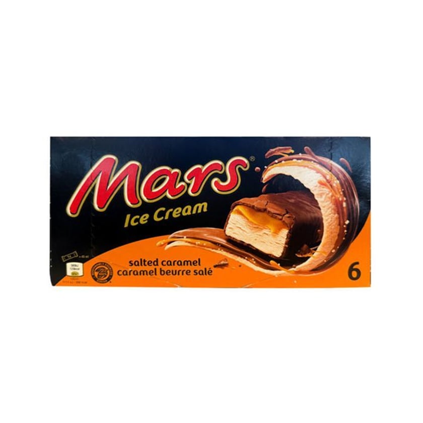 Mars Παγωτό Μπάρα Salted Caramel 6x45ml Delivery | Παράγγειλε Mars ...