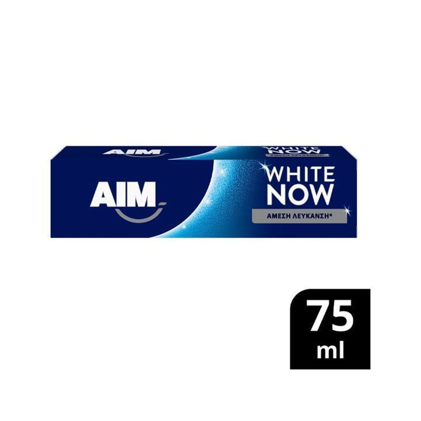 AIM Οδοντόκρεμα White Now 75ml Delivery | Παράγγειλε AIM Οδοντόκρεμα ...