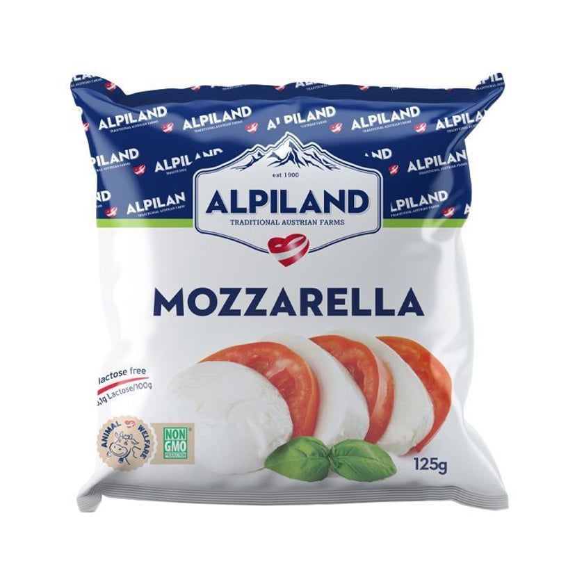 Alpiland Mozzarella Φρέσκια 125g Delivery | Παράγγειλε Alpiland ...