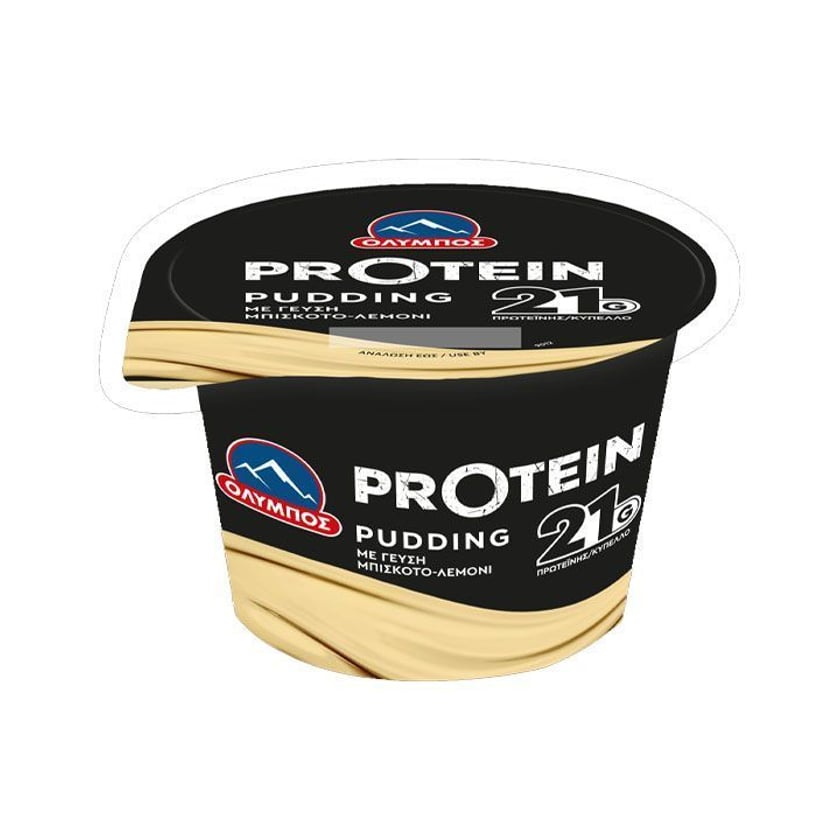 Όλυμπος Protein Pudding Μπισκότο & Λεμόνι 200g Delivery | Παράγγειλε ...