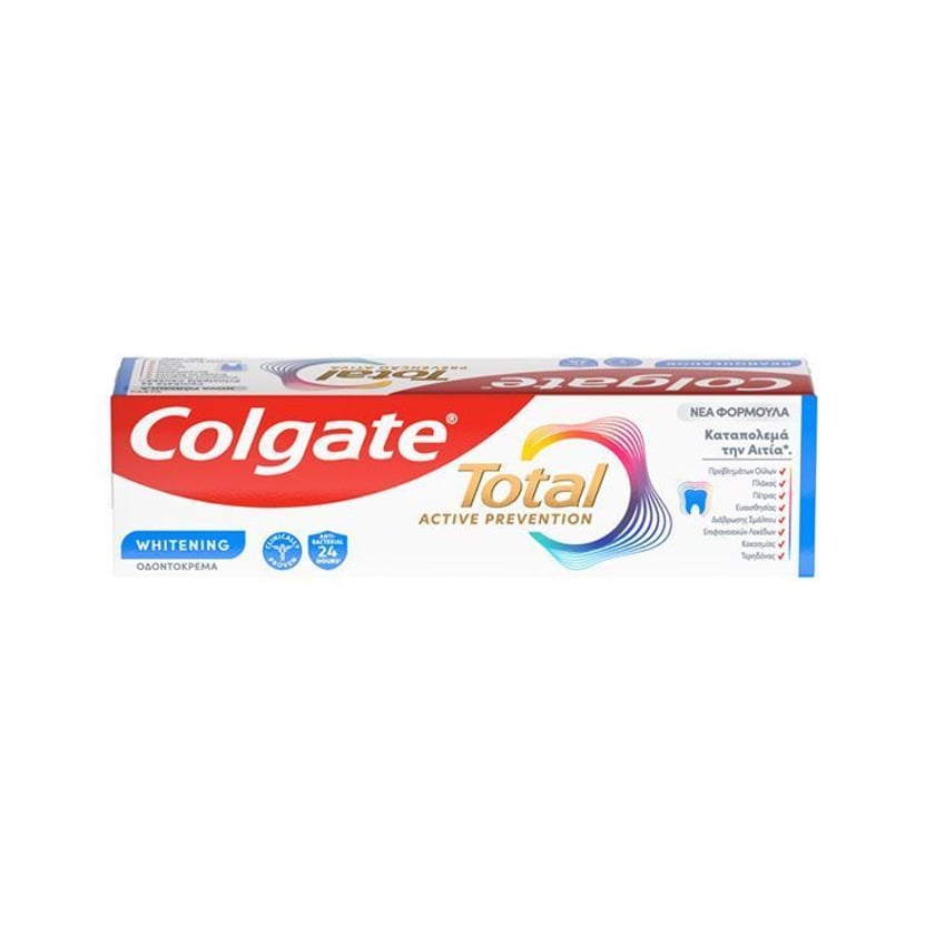 Colgate Οδοντόκρεμα Total Active Prevention Whitening 75ml Delivery ...