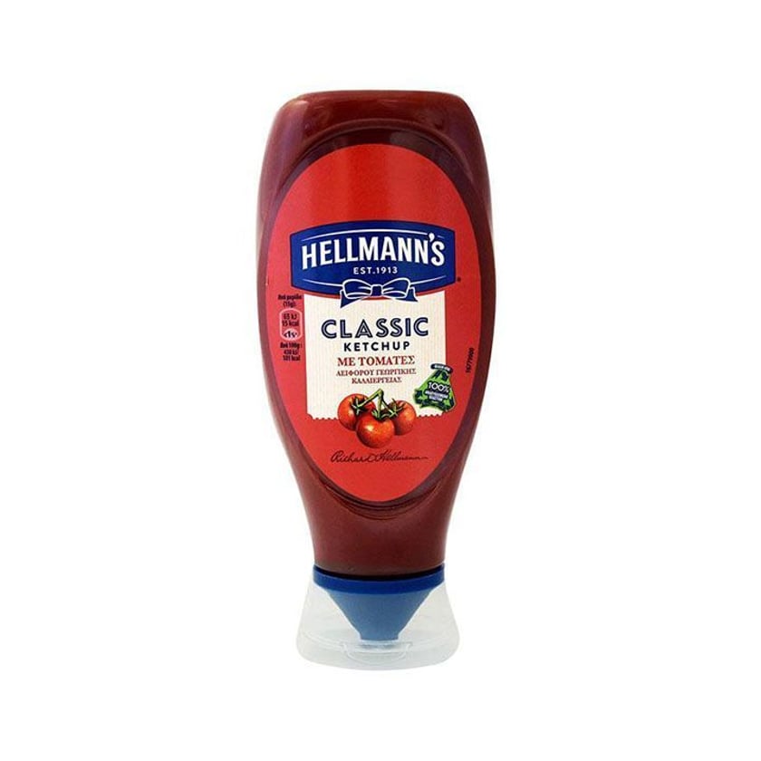Hellmann's Ketchup Classic 550g Delivery | Παράγγειλε Hellmann's ...