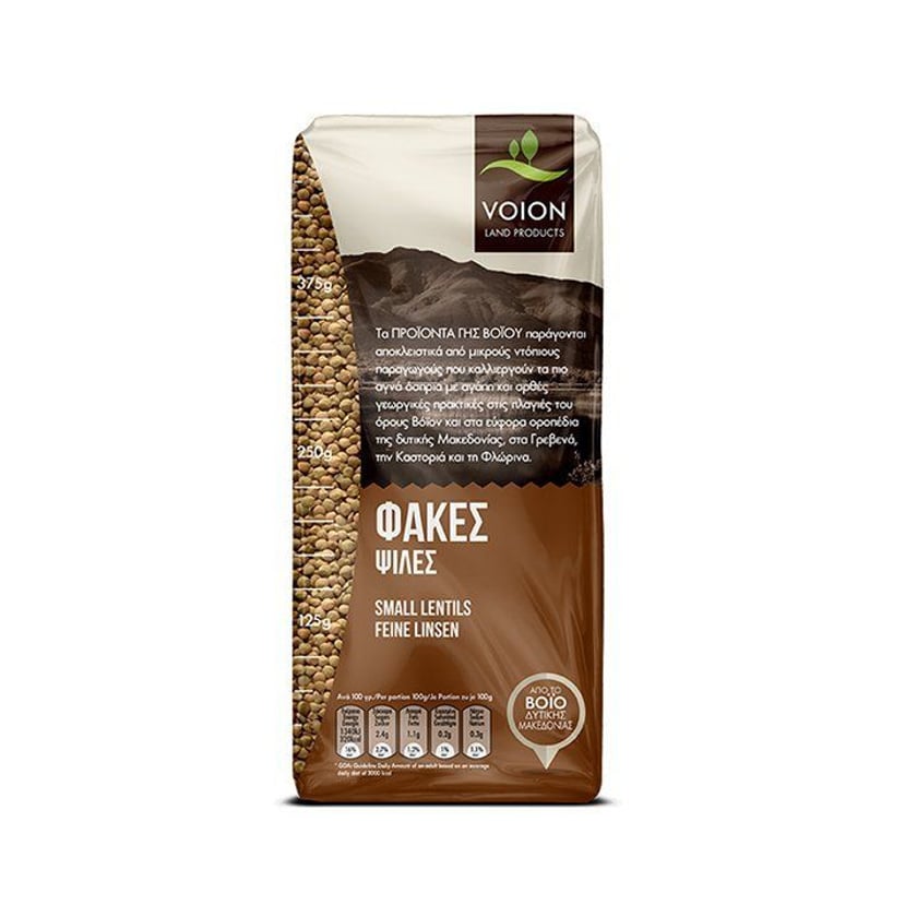 Voion Φακές Ψιλές Ελληνικές 500g Delivery | Παράγγειλε Voion Φακές ...