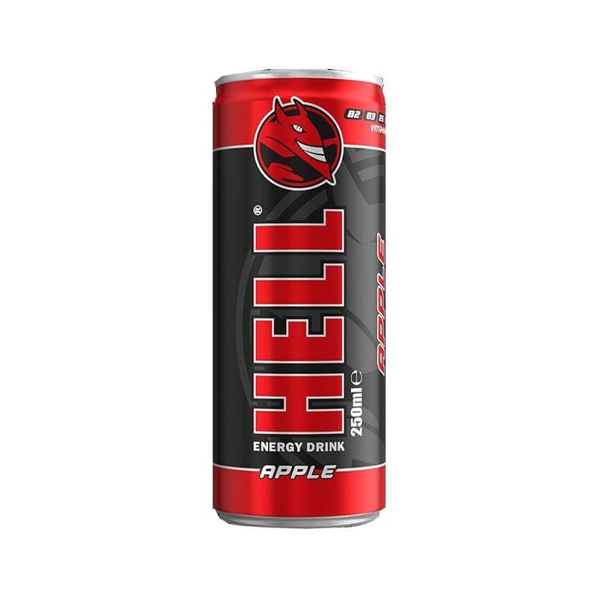 Hell Energy Drink Strong Apple 250ml Delivery | Παράγγειλε Hell Energy ...