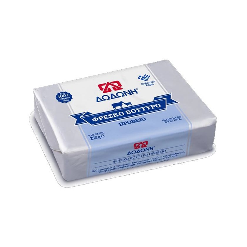 Δωδώνη Βούτυρο Πρόβειο 250g Delivery | Παράγγειλε Δωδώνη Βούτυρο ...