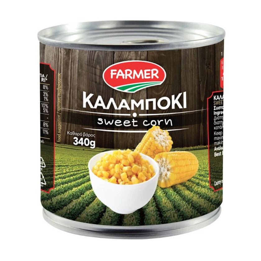 Farmer Καλαμπόκι Γλυκό 340g Delivery | Παράγγειλε Farmer Καλαμπόκι ...