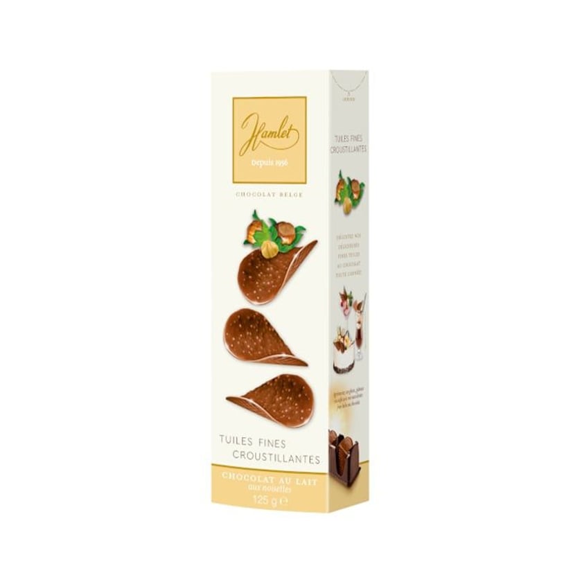 Hamlet Chips Σοκολάτας Crispy Hazelnut 125g Delivery | Παράγγειλε ...