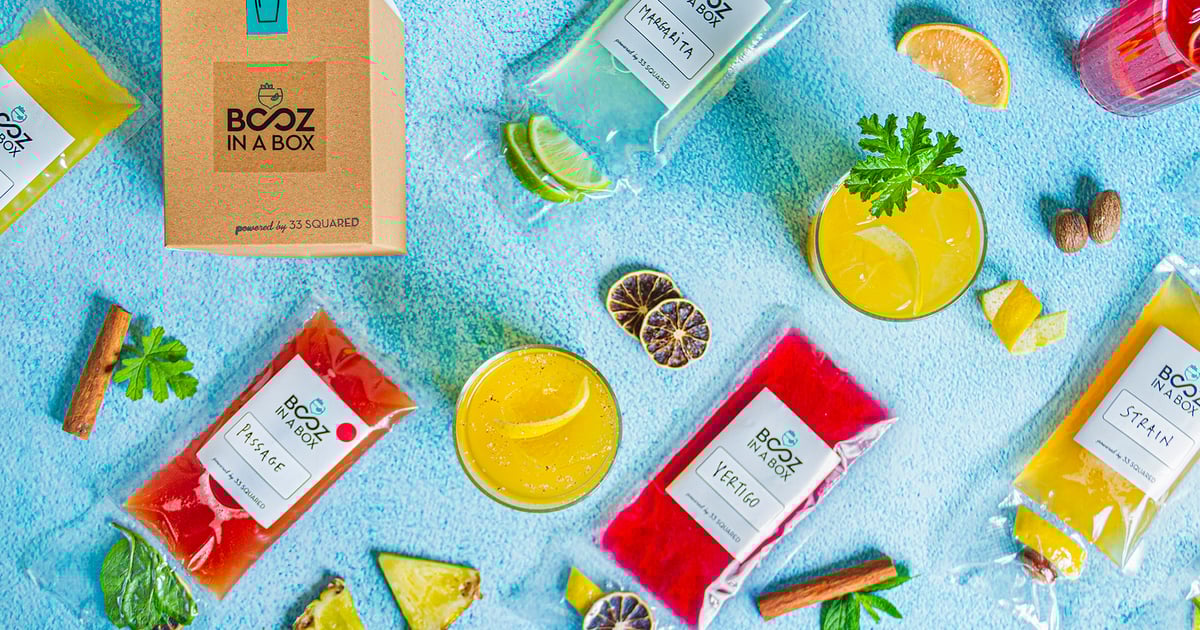 Booz In a Box by 33Sq. Bar - Βριλήσσια | Online Delivery Cocktails